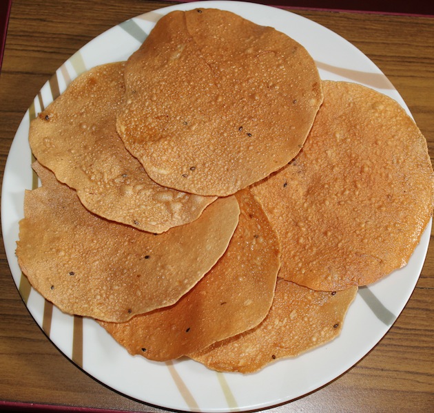 Krishna Holla: Halasinakayi happala/Jackfruit papad