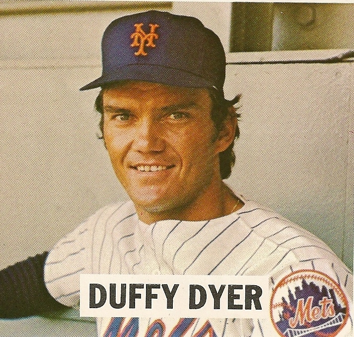 Duffy Dyer: Popular Mets Back Up Catcher on the 1969 World Champs ...