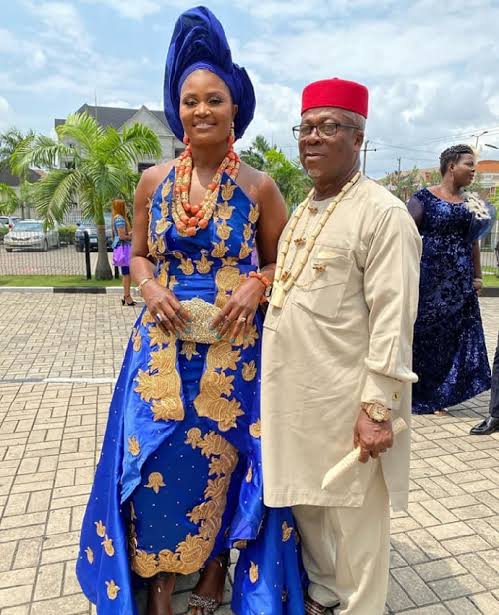 Pictures of Chizzy Alichi Parents (her biological parents at her wedding)
