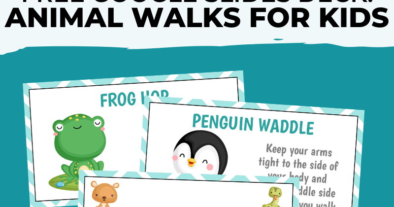Free Google Slides Deck: Animal Walks for Kids | And Next Comes L ...