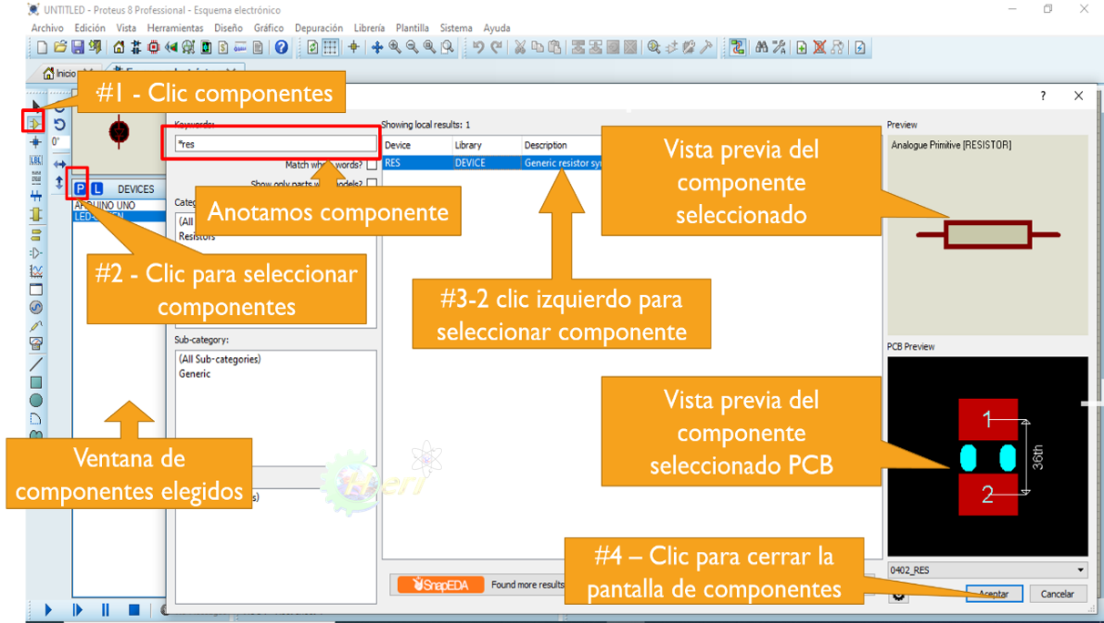 PRIMER TUTORIAL DE SIMULACIÓN DE ARDUINO CON PROTEUS ~ HERIBERTO MENDOZA A.