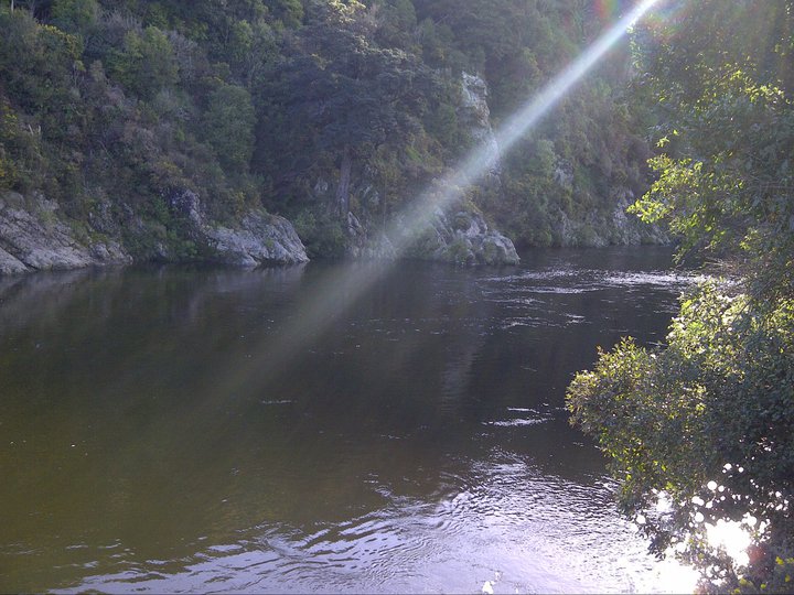 Bros in New Zealand: Upperhutt (Anduin river and Isengard)