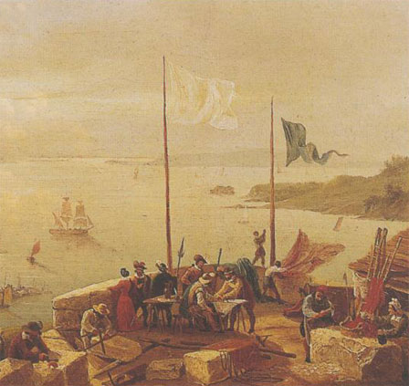 Archives maritimes: 3 juillet 1608, Samuel de Champlain fonde Québec