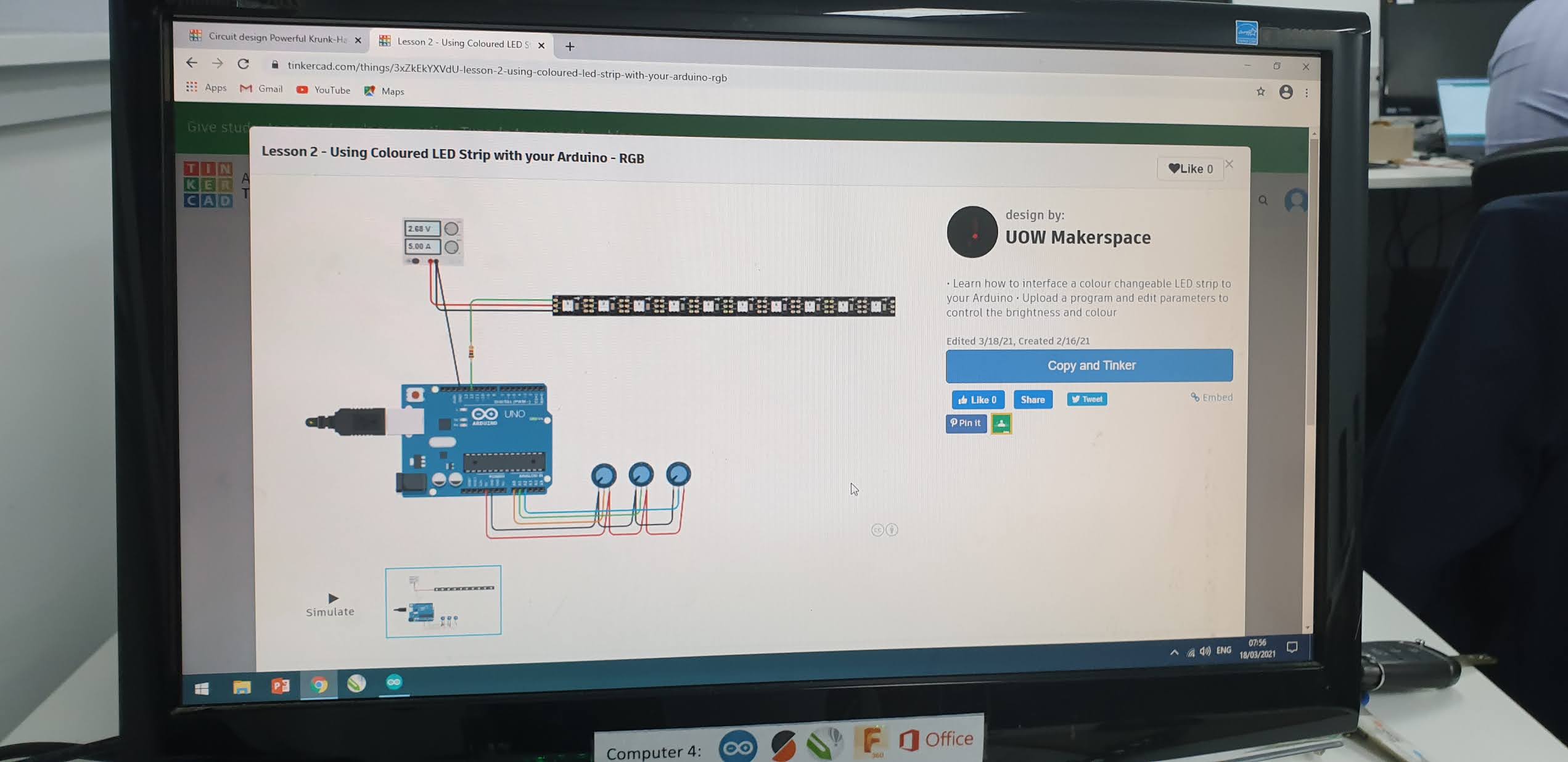 JonDent - Exploring Electronic Music: Arduino Workshop 2 - LED strips