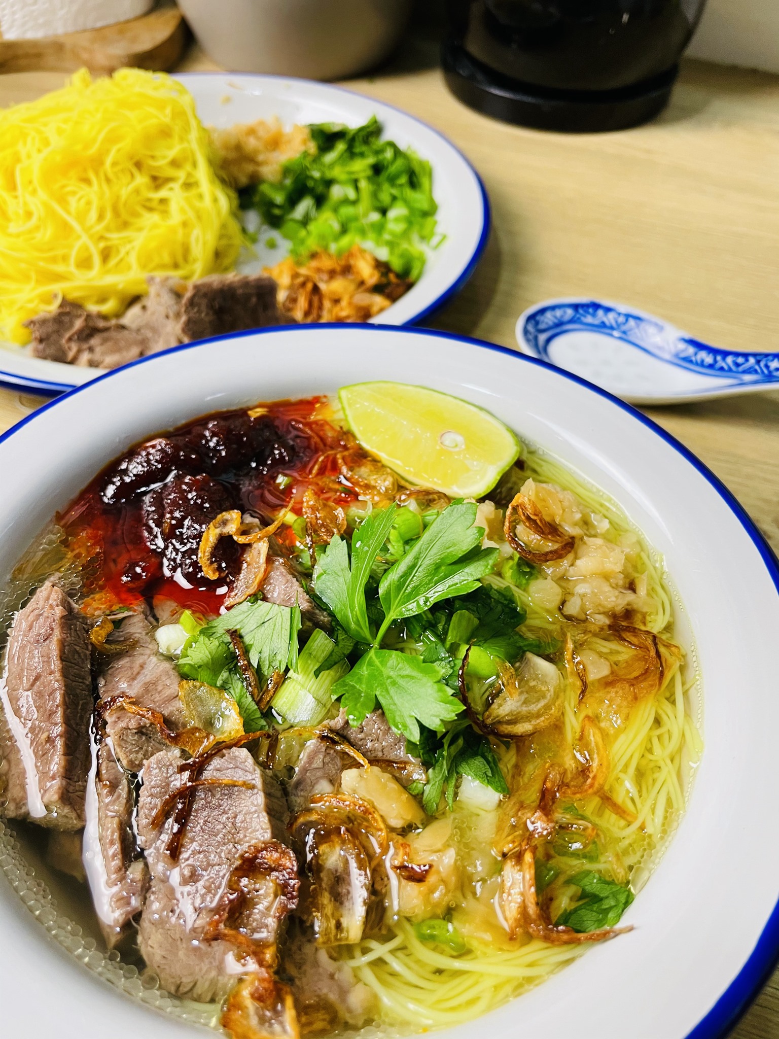 RESEPI BIHUN SUP UTARA SAMBAL MERAH