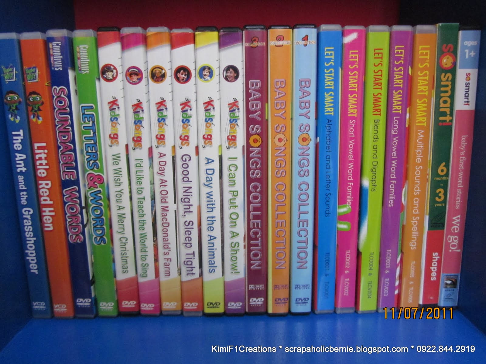 F1 Digital Scrapaholic: My Kids Educational DVD's