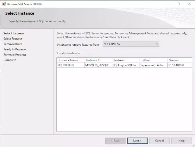 How To Uninstall A Sql Server Instance In Sql Server 2008r2 And 2008