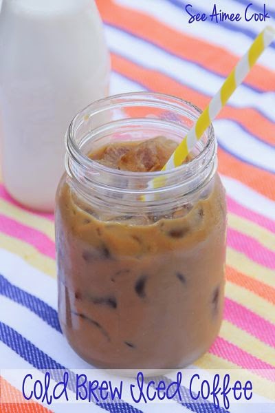 See Aimee Cook: Cold Brew Iced Coffee + DIY Coffee Station