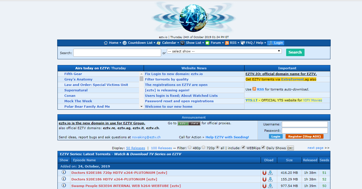 The 10 Most Popular Torrent Sites Of 2020