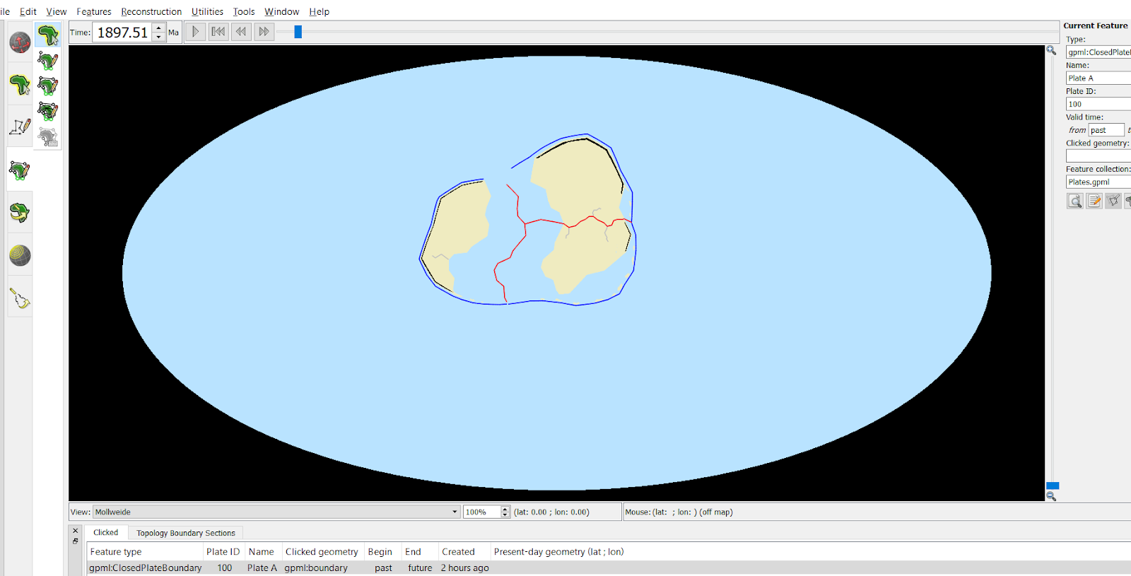 An Apple Pie From Scratch, Part V Supplement: Tectonics: Using Gplates