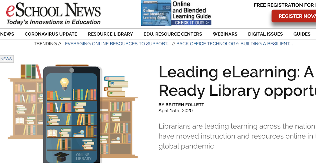 The Library Voice: Leading eLearning: A Future Ready Library ...