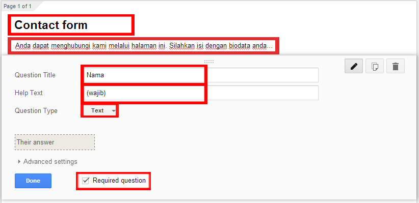 Cara Mudah Membuat Contact Form Dengan Google Docs - Kang Rustam