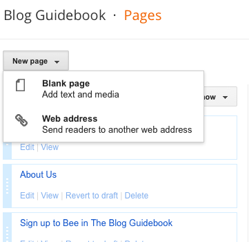 Blog Guidebook: How To Tag a Link or Page With a Label Link