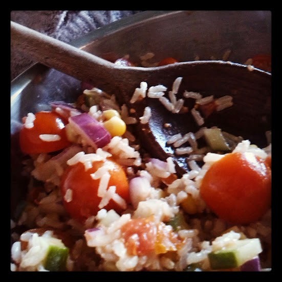 Kookie's Kitchen: Balsamic Rice Salad