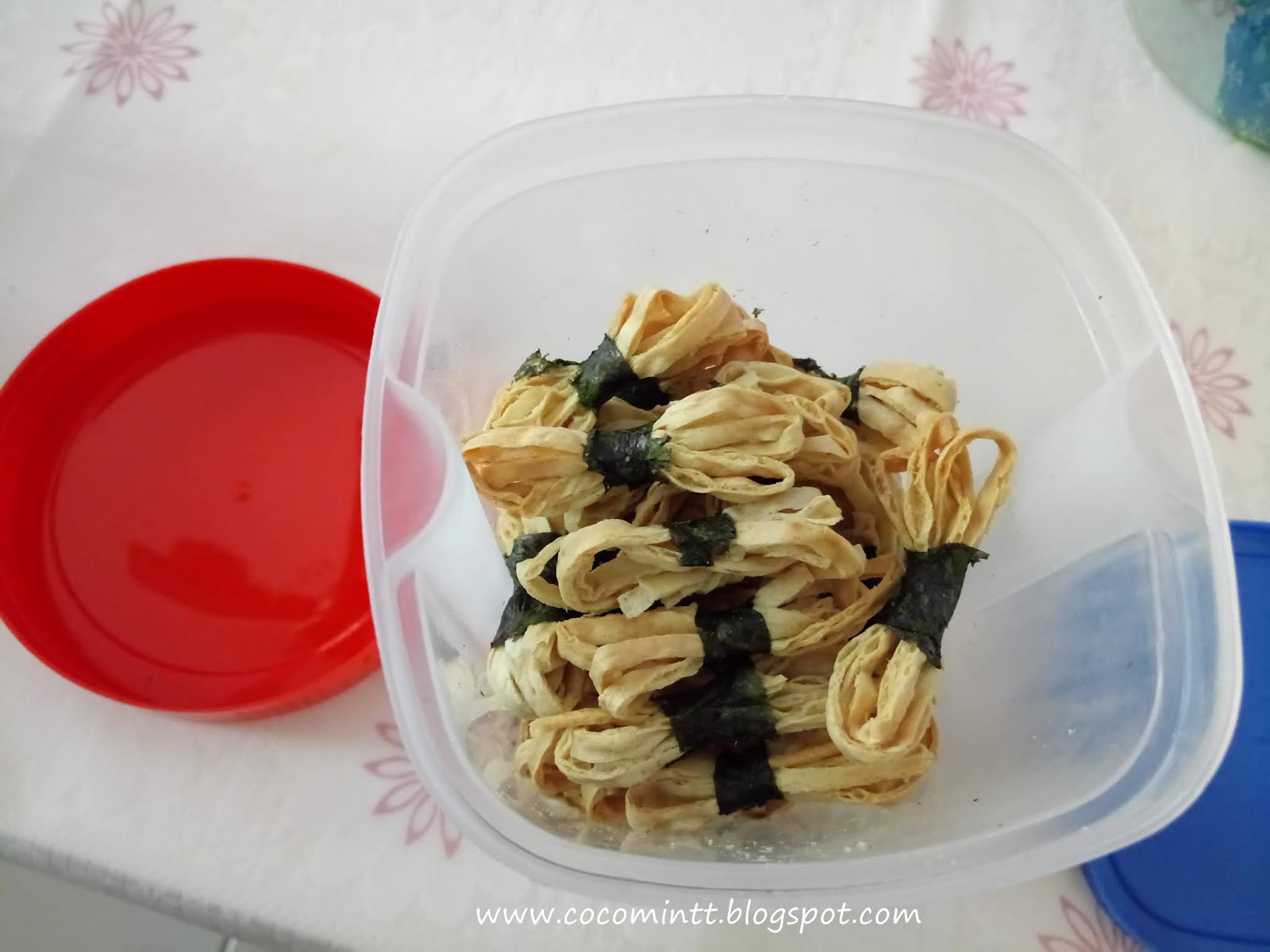 One Fine Dining: Crispy Seaweed Fish Strips