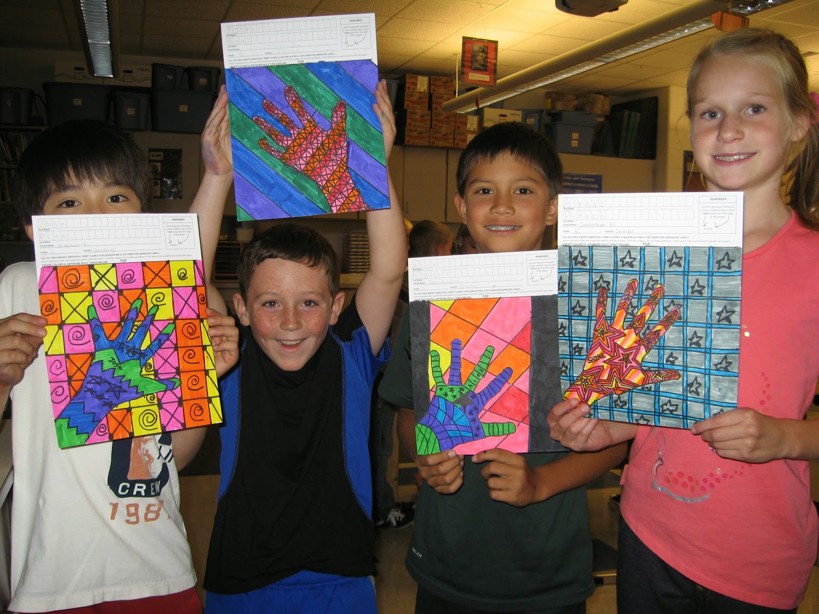 Jamestown Elementary Art Blog: Square 1 Art!!!