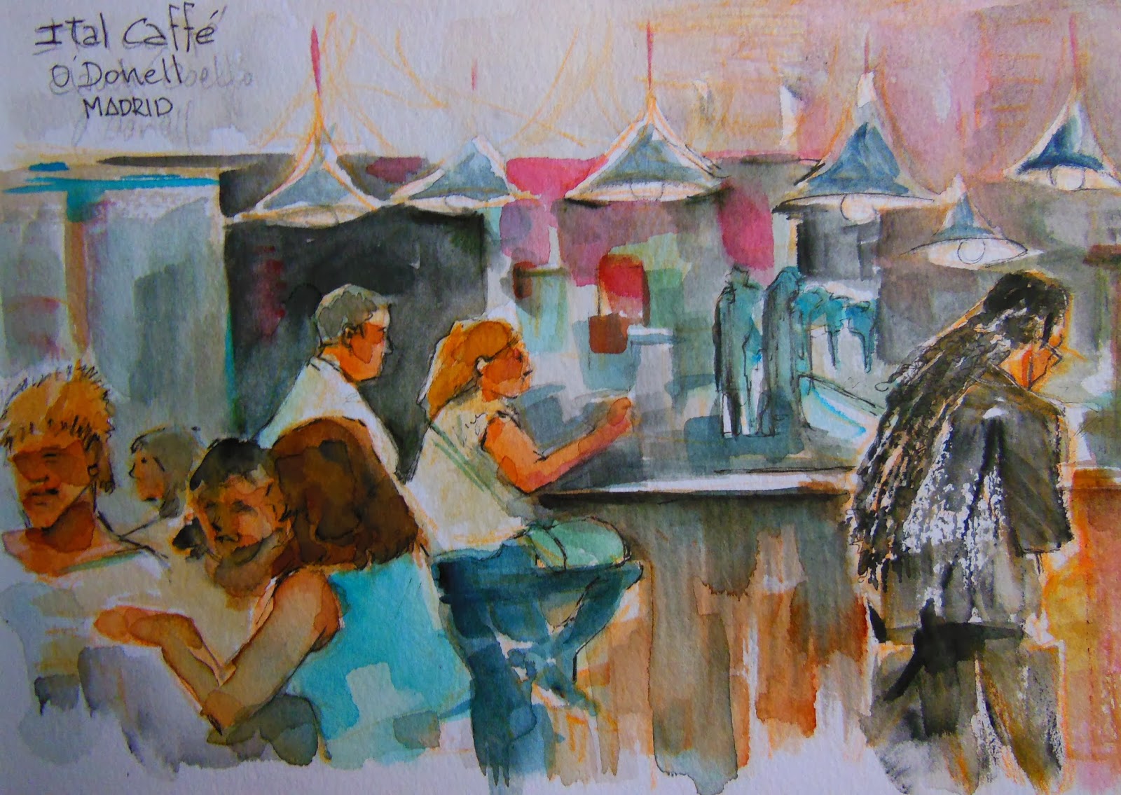Urban Sketchers Spain. El mundo dibujo a dibujo.: Bares