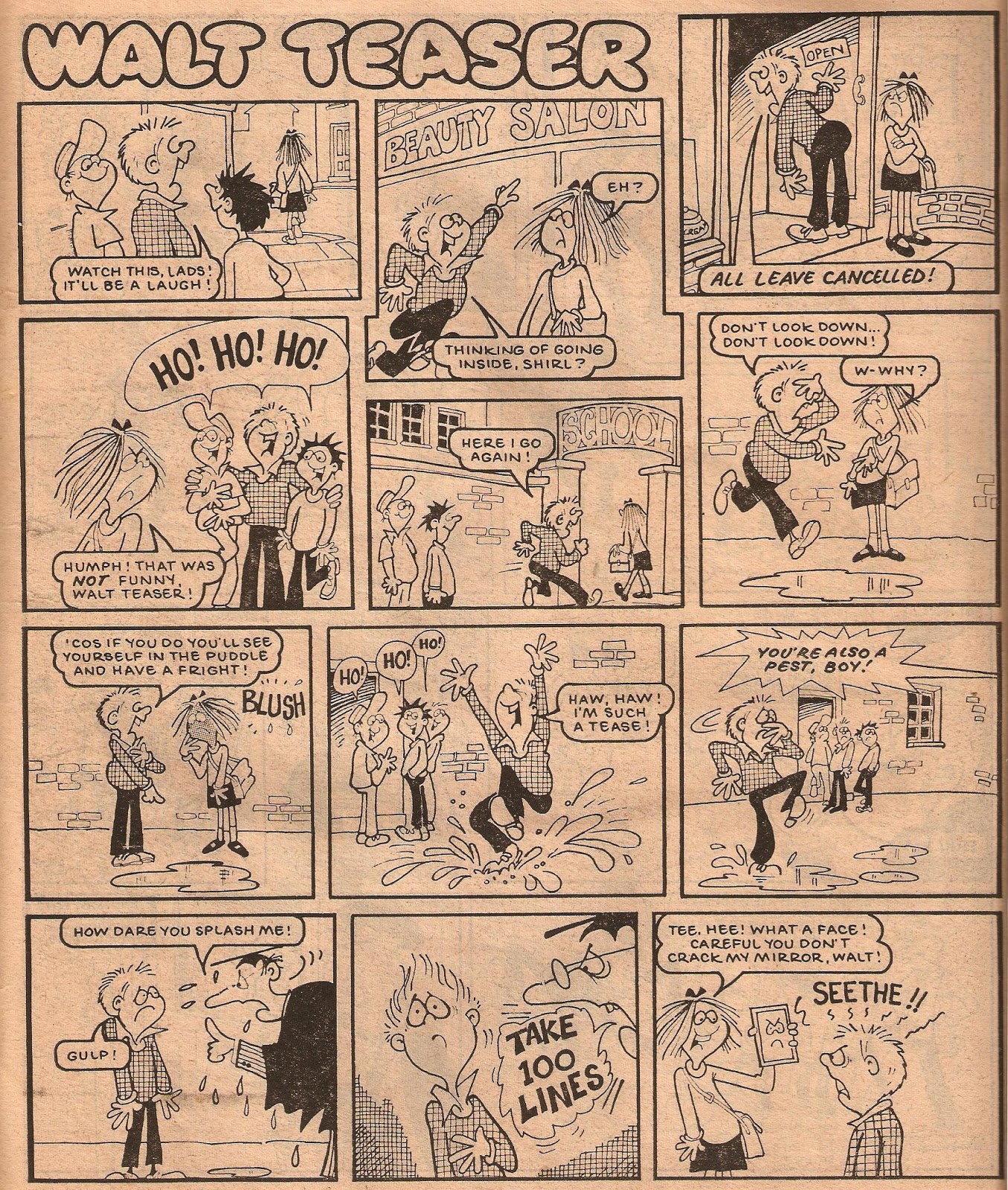 Wacky Comics!: Back in 1983 - School Fun Is Launched!