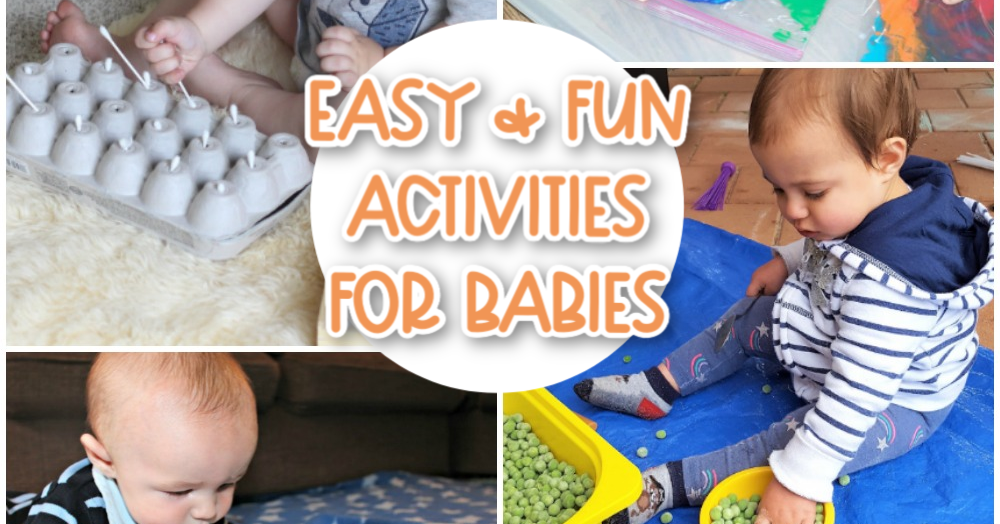 29 + Fun & Easy Activities for Babies - Messy Little Monster