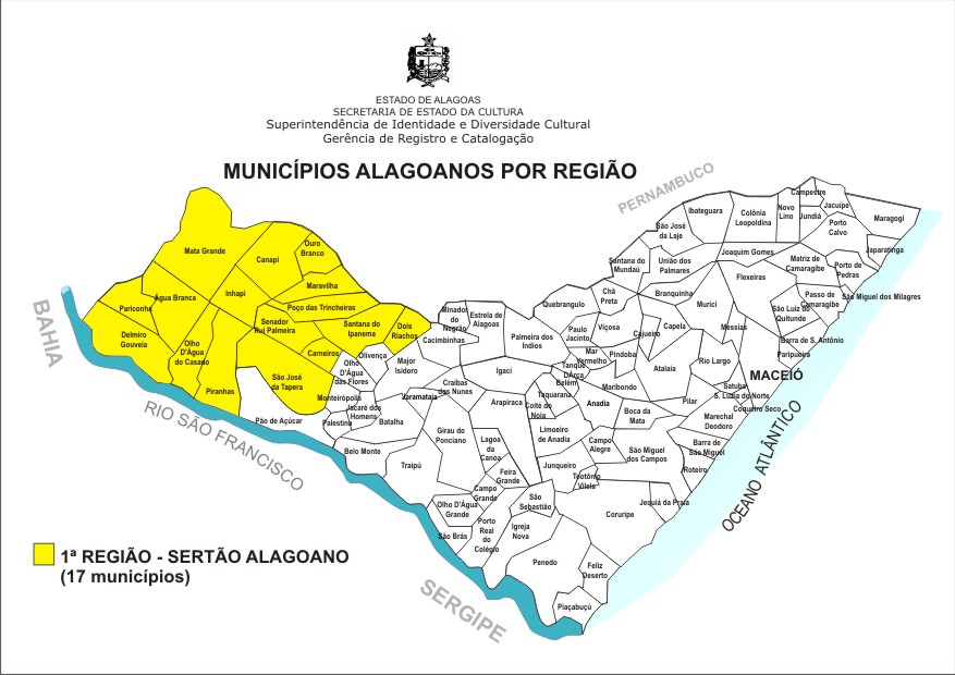 Cidades Do Sertão De Alagoas - NAZAEDU