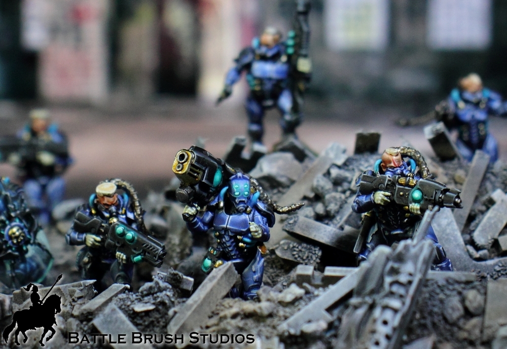 Battle Brush Studios: Showcase: Van Saar Gang