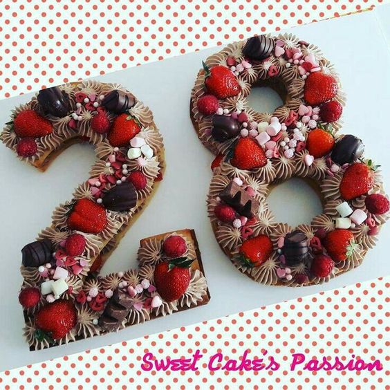 How to Make a Number Cake