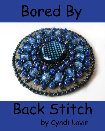 Combining bead embroidery stitches for more complex motifs