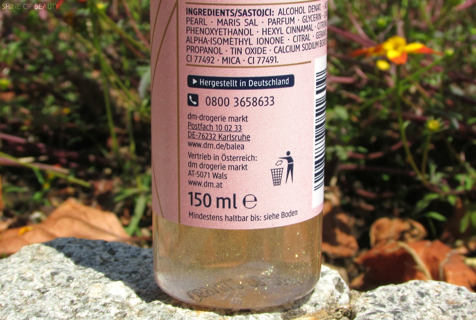 Balea Glow bodyspray — Shine Of Beauty