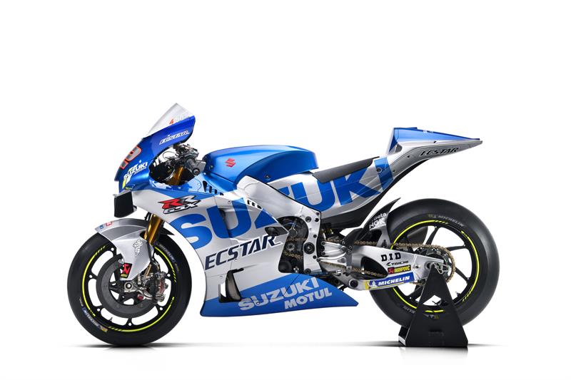 MotoGP: Suzuki estrena colores azul y plata - RECTA PRINCIPAL