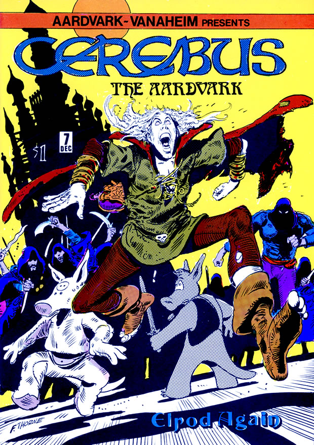 A MOMENT OF CEREBUS: Frank Thorne