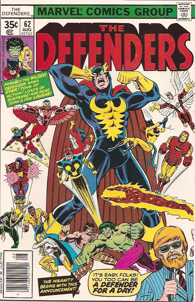 Chuck's Comic of the Day: Classic Comics - The Defenders #62