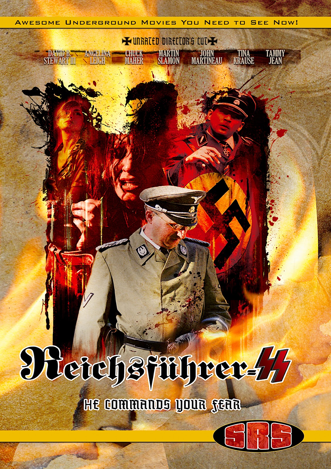 blu-ray and dvd covers: SRS CINEMA BLU-RAYS + DVDS