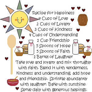 Recipe for Happiness | Faithrises