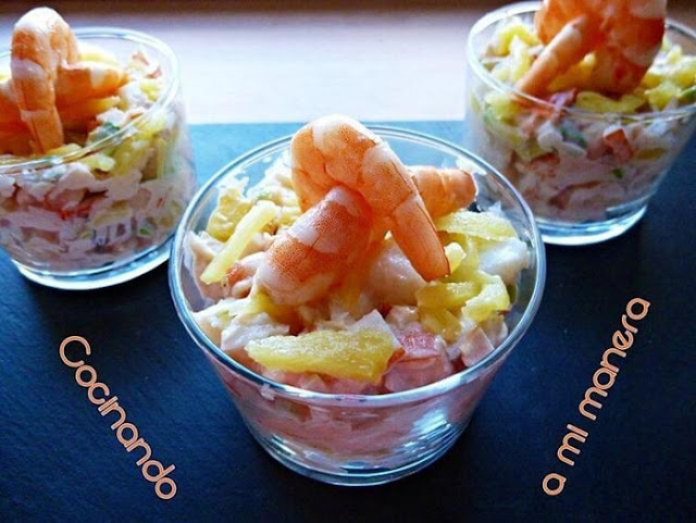 JULIA Y SUS RECETAS: Aperitivos en vasito