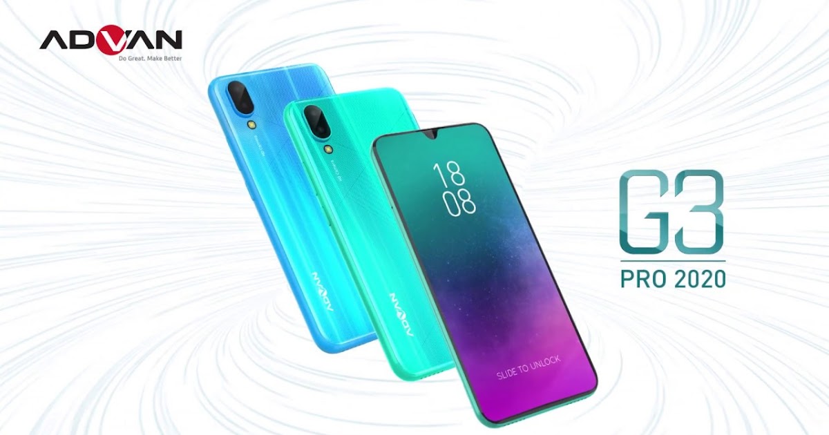 Smartphone Advan G3 Pro 2020: Design Elegan, Baterai Tahan Lama dengan ...