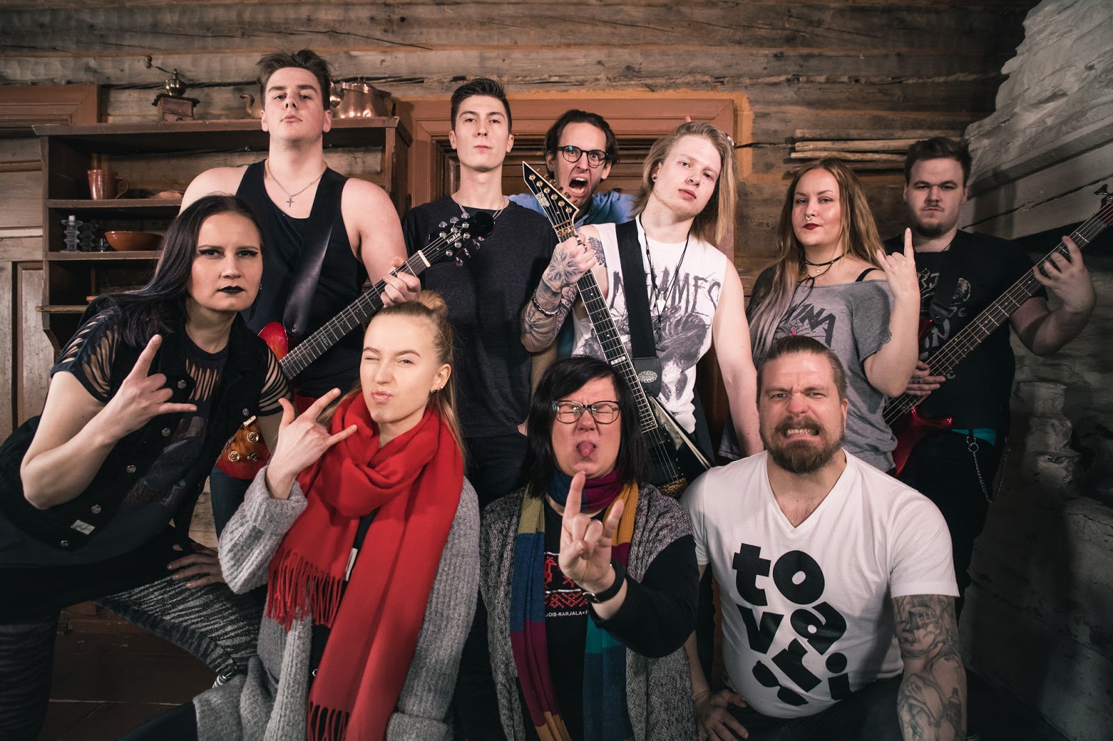 Finland Live!: Joensuu y el I campeonato del mundo de punto heavy metal