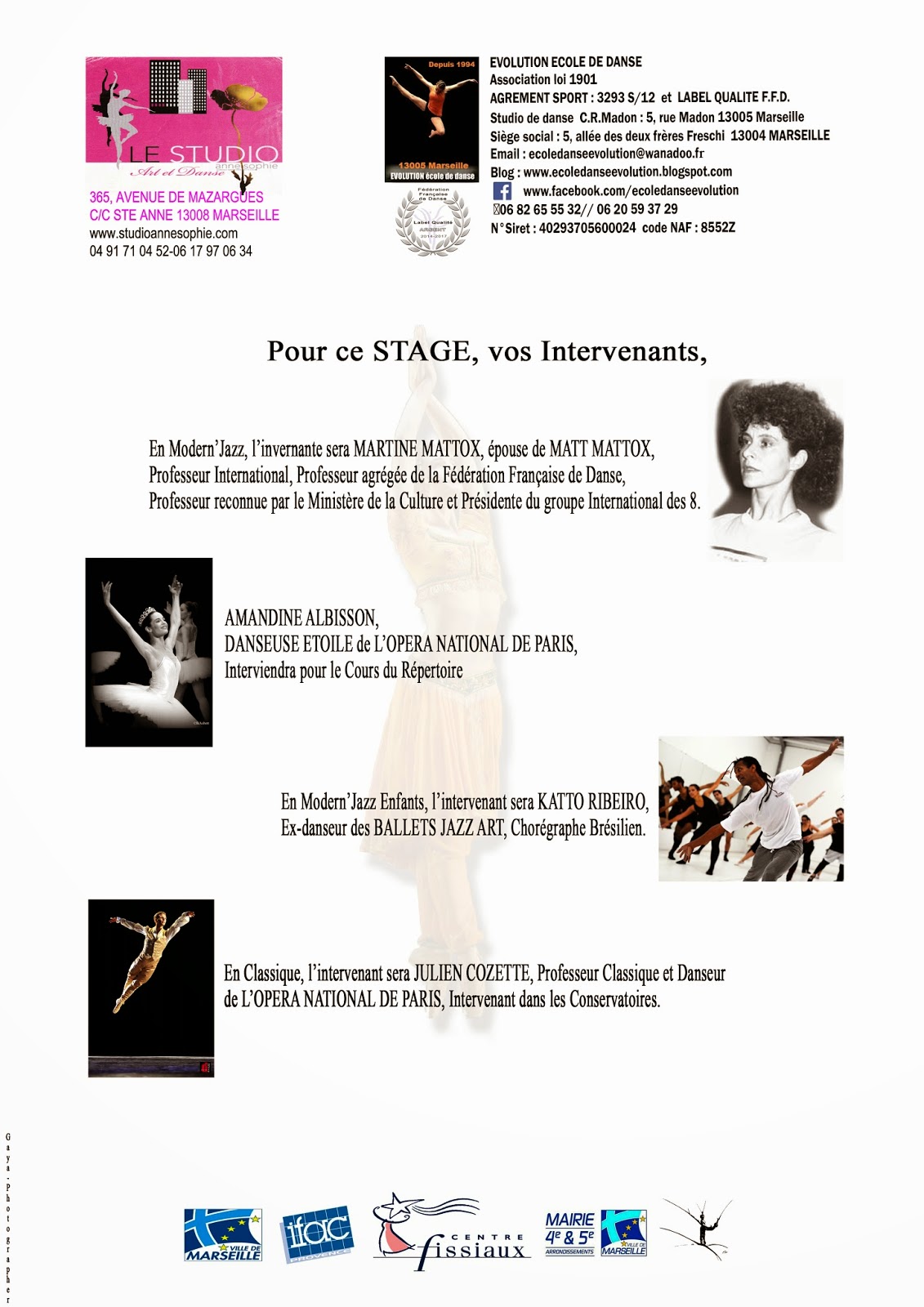 EVOLUTION Ecole de Danse Marseille (Bouches du Rhone): EVOLUTION ECOLE ... EVOLUTION Ecole de Danse Marseille (Bouches du Rhone): EVOLUTION ECOLE ...