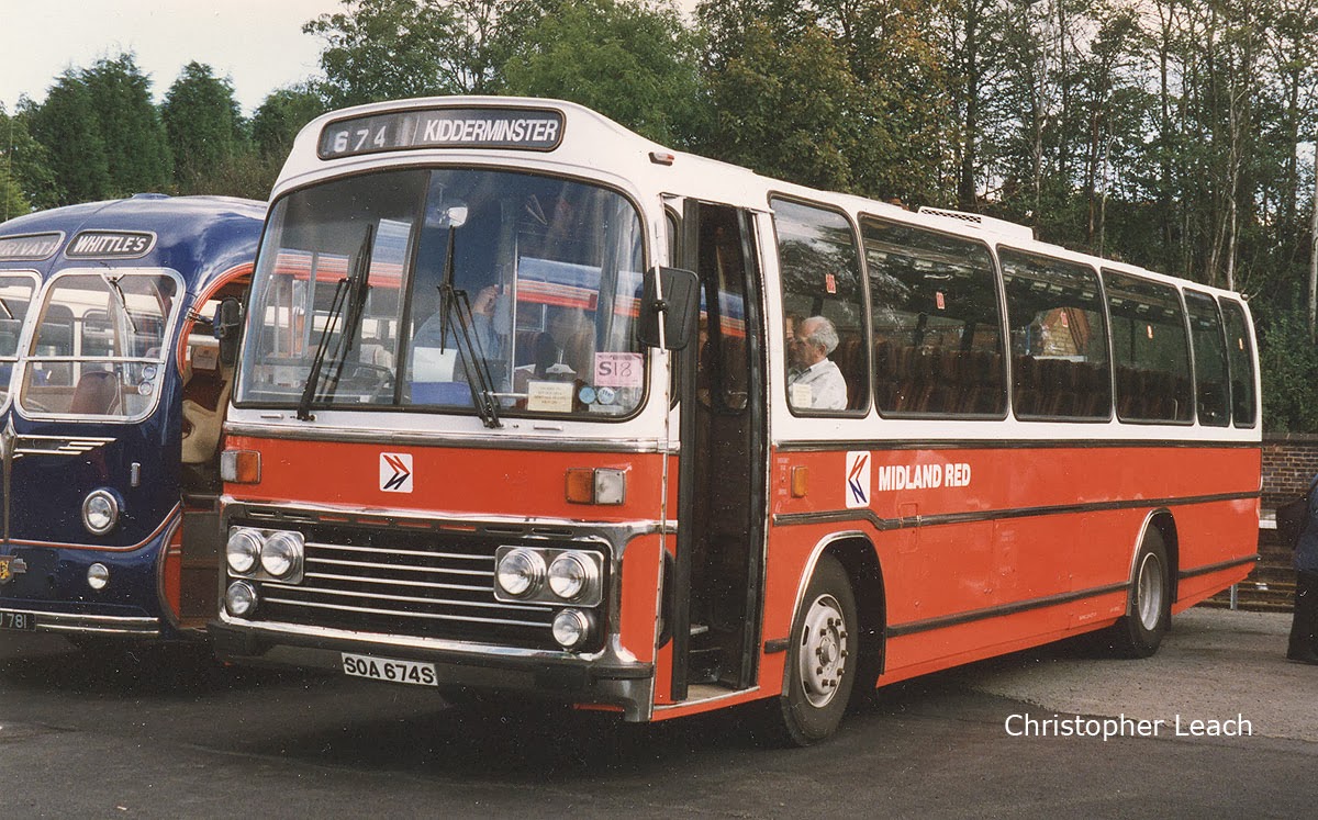 Busworld Photography: Preserved Midland Red SOA 674S
