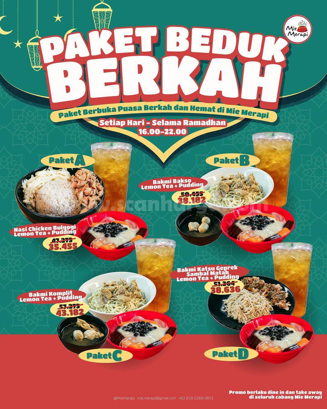 Mie Merapi Promo Paket Beduk Berkah – mulai dari Rp 35. 455 - scanharga