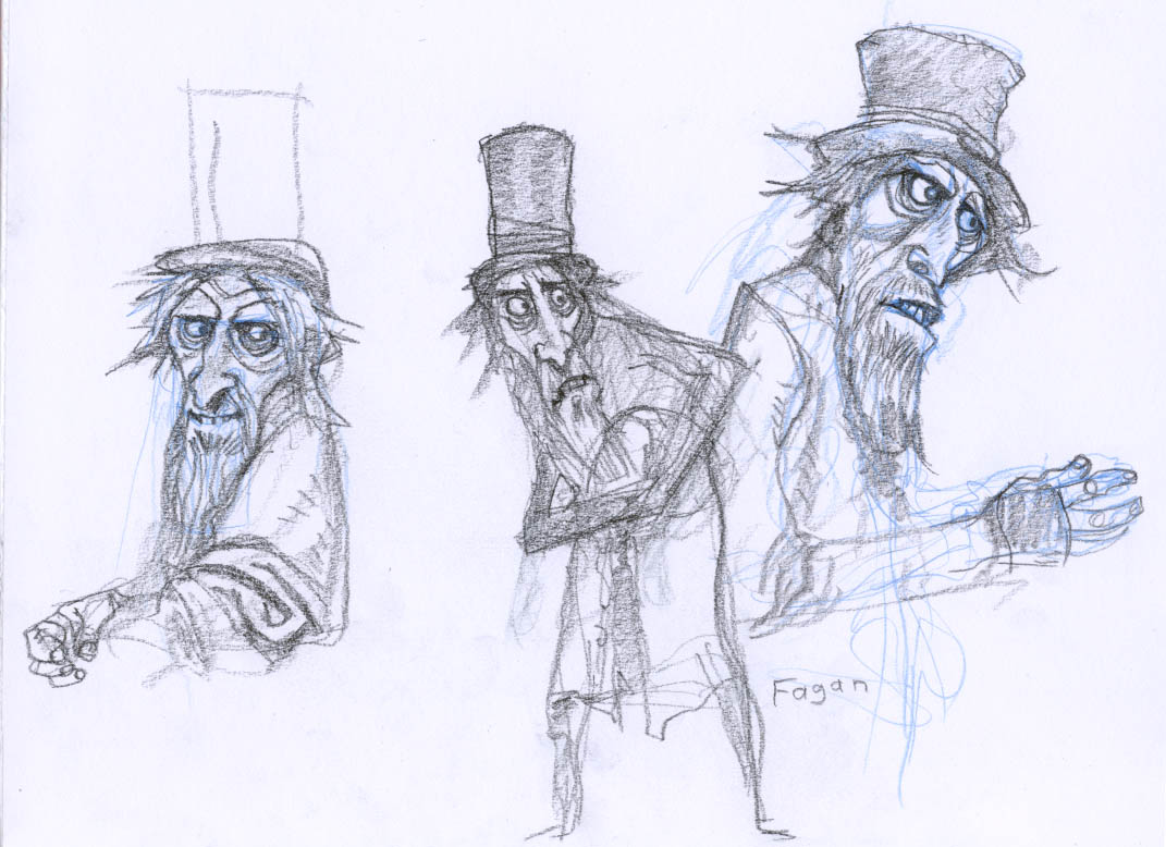 Mythwood - The Art of Larry MacDougall: Designing Oliver Part Two - Fagin