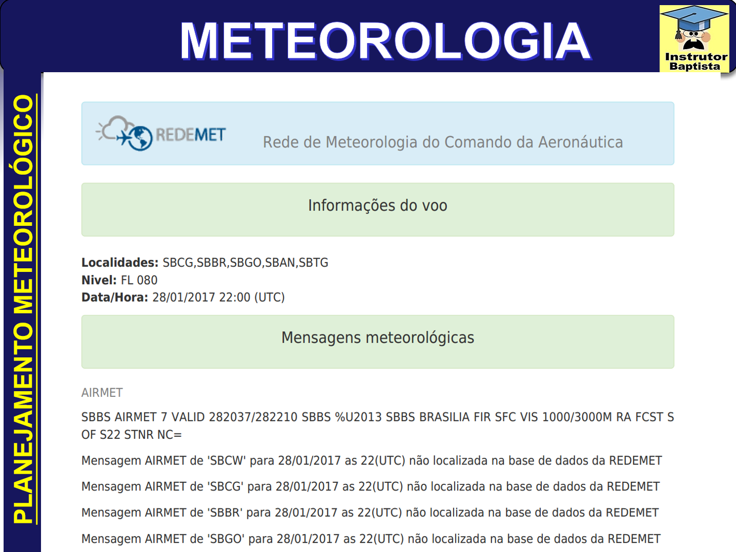 MeteoroCG: COMO ACESSAR AUTOATENDIMENTO - REDEMET