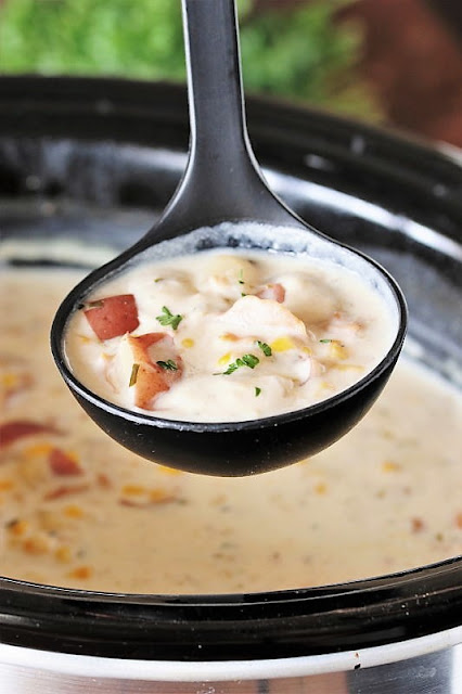 Slow Cooker Clam Chowder | The Kitchen is My Playground
