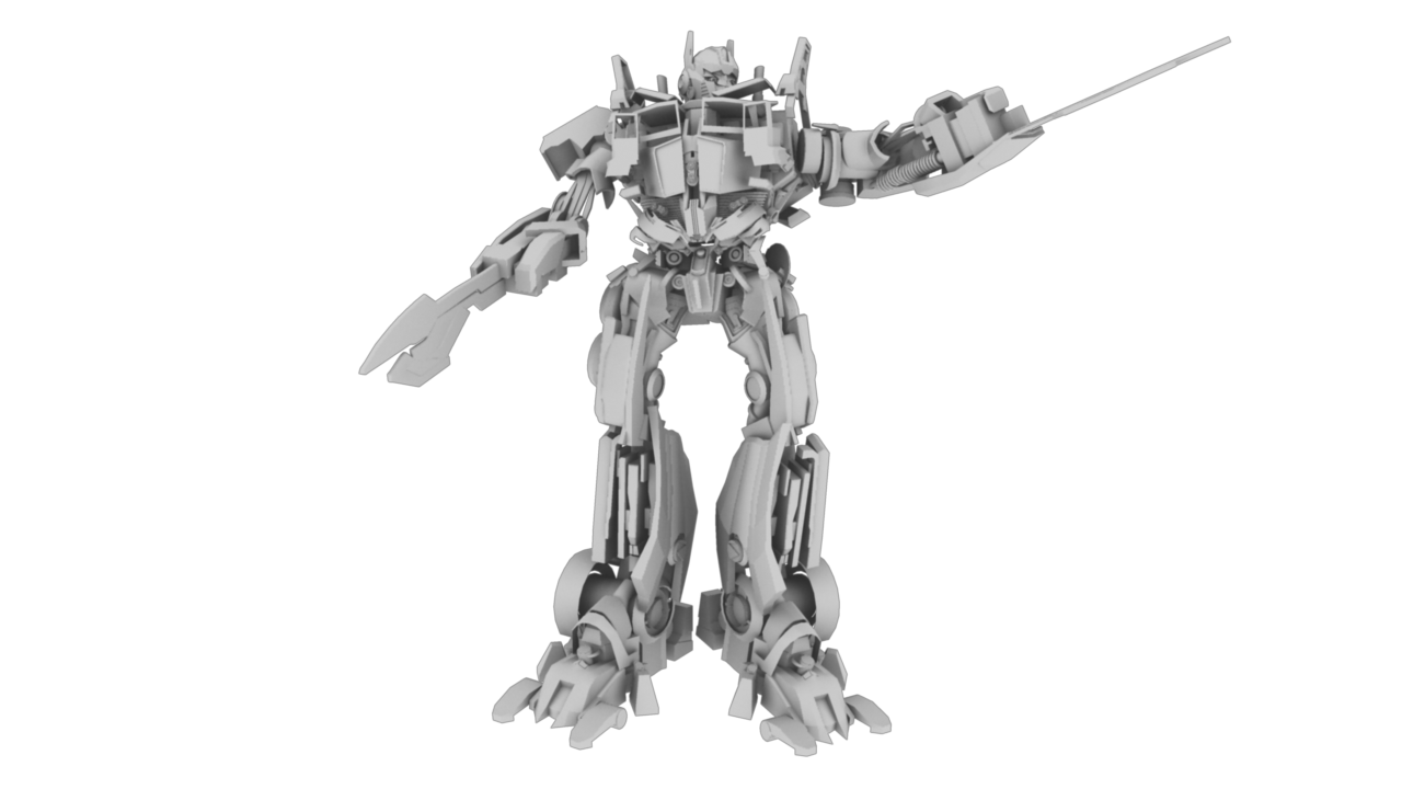 Bryan Koh's 3D Portfolio: Optimus Prime