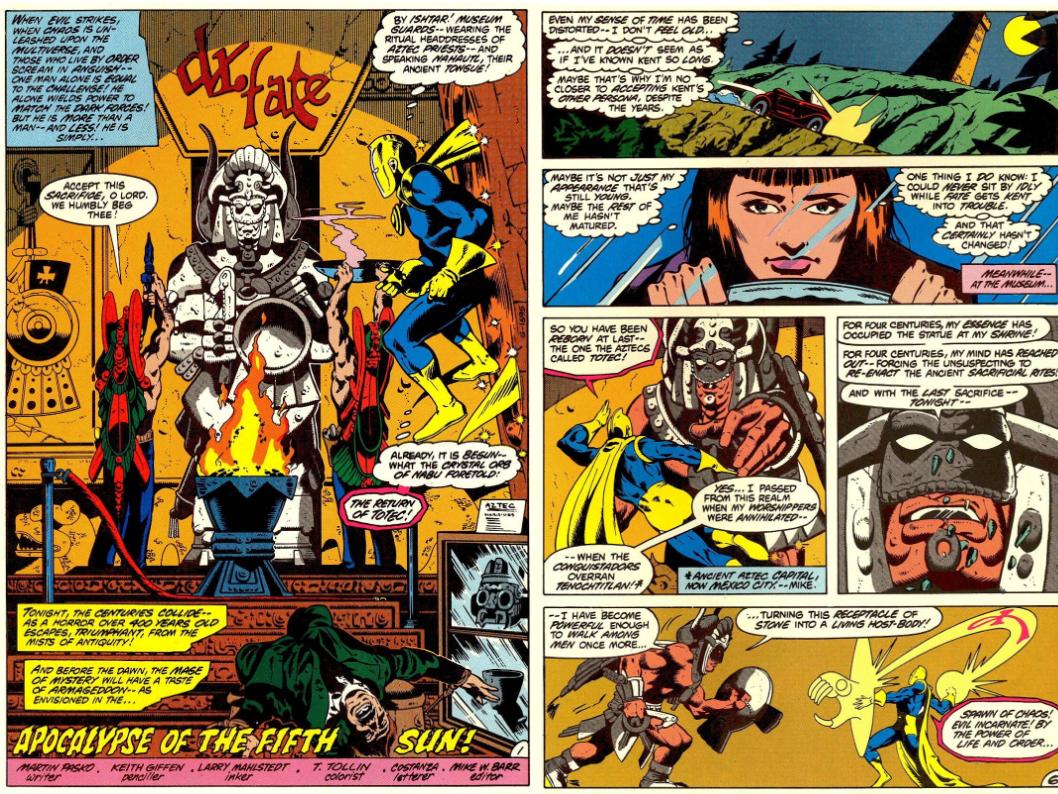 Dave's Comic Heroes Blog: Immortal Doctor Fate