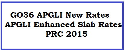 GO 36 APGLI New Rates 2016 APGLI Enhanced Slab Rates PRC 2015 ...