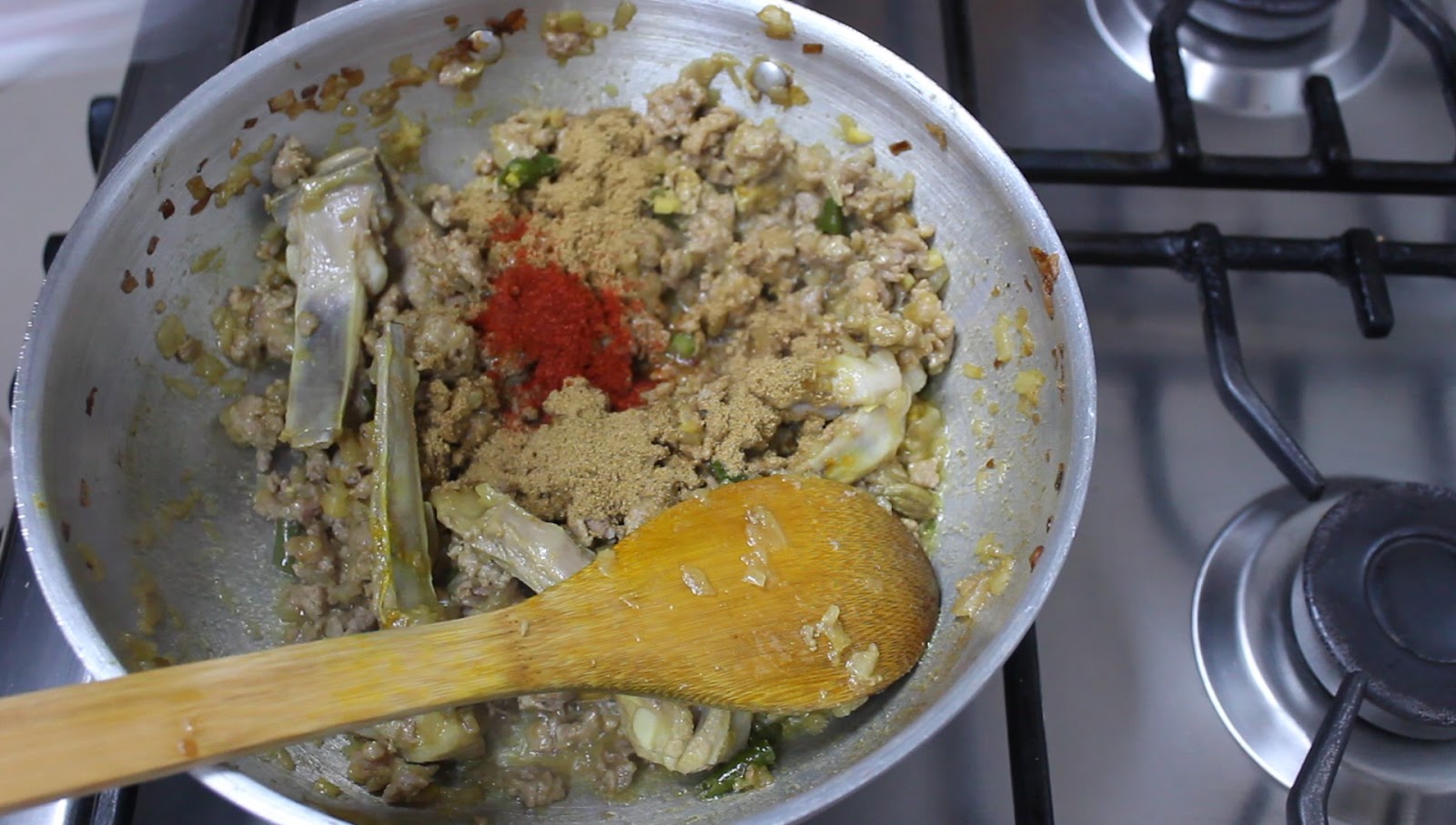 Sindhi Style Bhuna Keema Mutton Mix • My Culinary Expressions