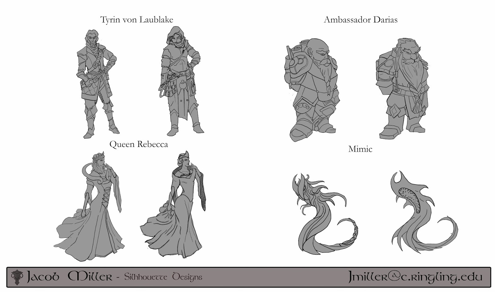 J-Mills Illustration: The Mimic - Characters, Props & Environments!