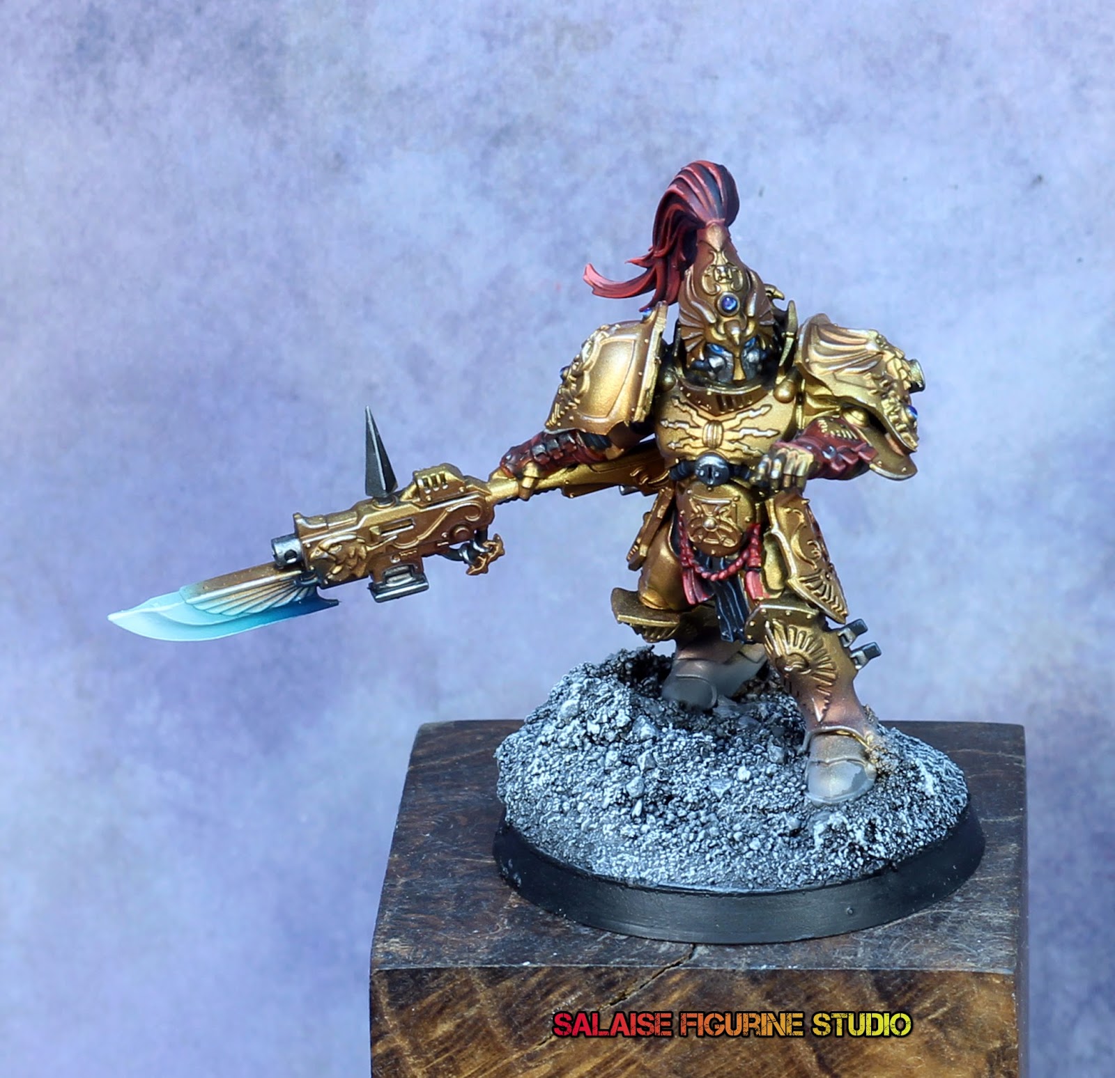 [Painting commission] Custodes guard, tabletop