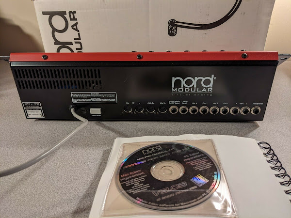 MATRIXSYNTH: Nord Modular Rack SN 20061424 w/ Original Box