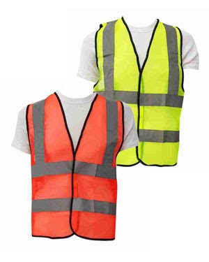 Rompi Safety Proyek Polyester - Toko APD Safety Purwokerto | Dipta Safety